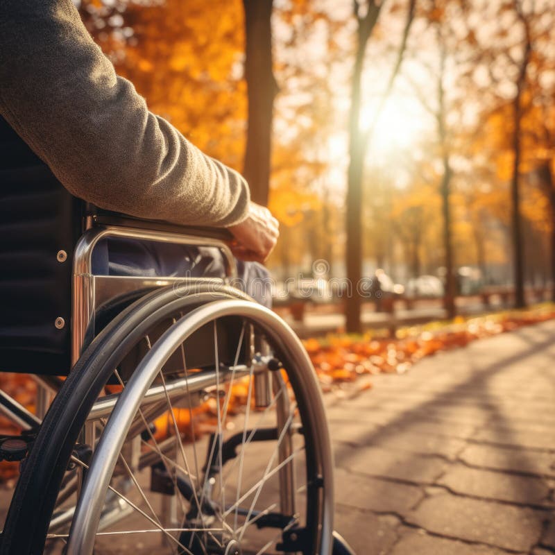 Concept for People on Wheelchair.Background Stock Illustration ...