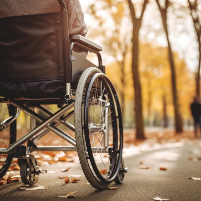 Concept for People on Wheelchair.Background Stock Illustration ...