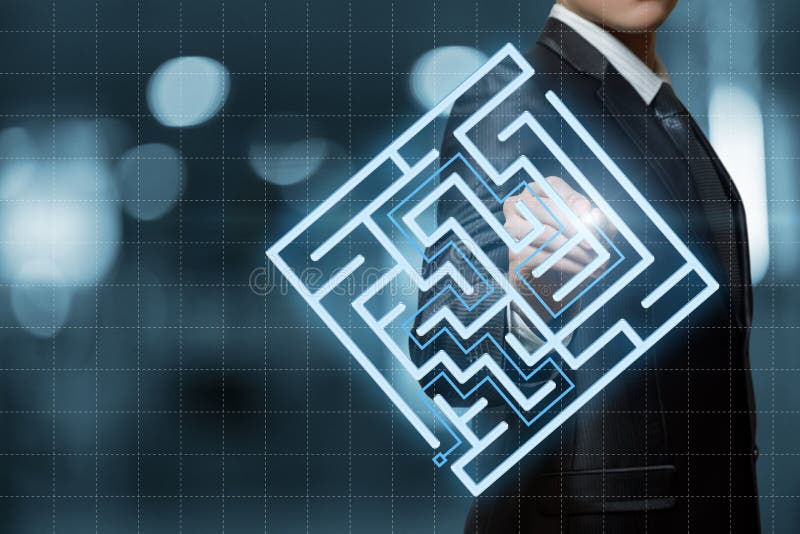 Concept of Performing Complex Tasks and Solving by Business Stock Image ...