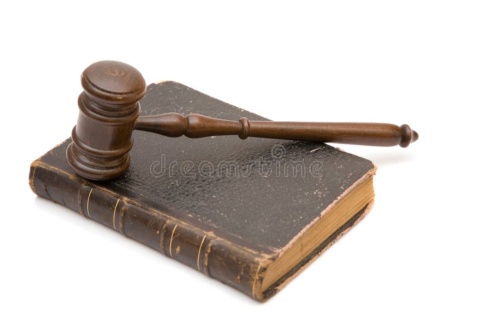 Concept permissible image stock. Image du marteau, livre - 3526095