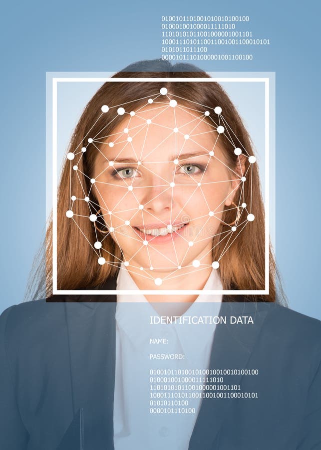 Person identification stock image. Image of secure, female - 54839223