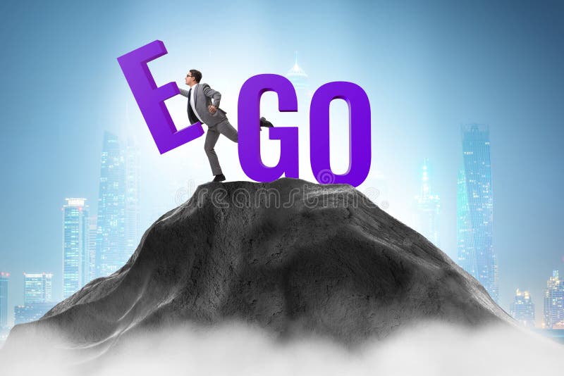 Concept of Personal and Business Ego Stock Photo - Image of psychology ...