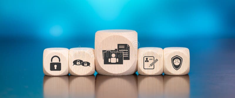 Concept of personal data stock image. Image of safety - 266590503