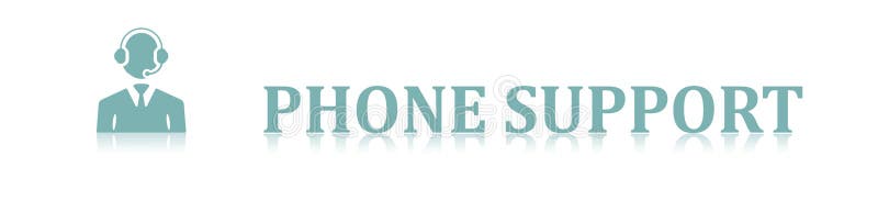 Concept of phone support stock illustration. Illustration of woman ...