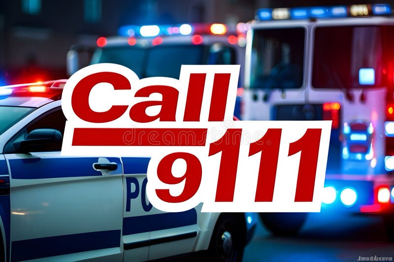 A Concept Photo of Call 911, an Emergency Management Stock Image ...
