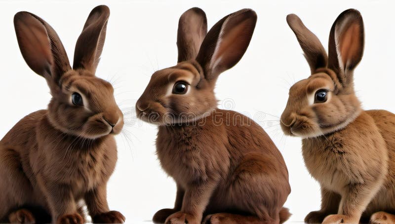 Photo of Chocolate Bunny, Rabbit Set, Various Chocolate Hare, Rabbit in ...
