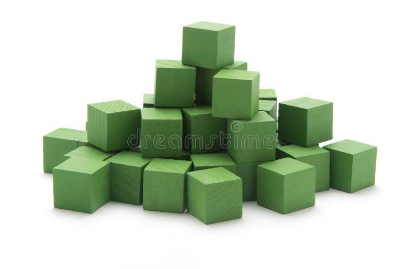 Building Green stock image. Image of green, cube, creativity - 29905147