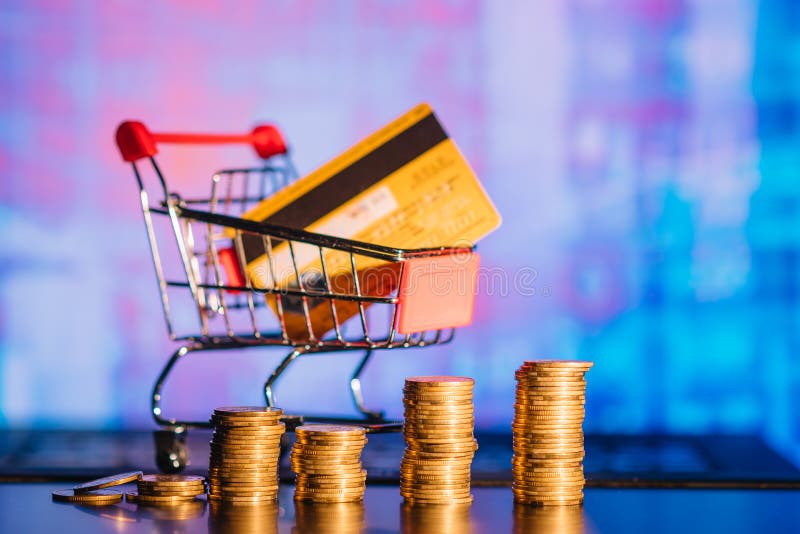 Concept Photo Progressive Increase in Profits Stock Image - Image of ...