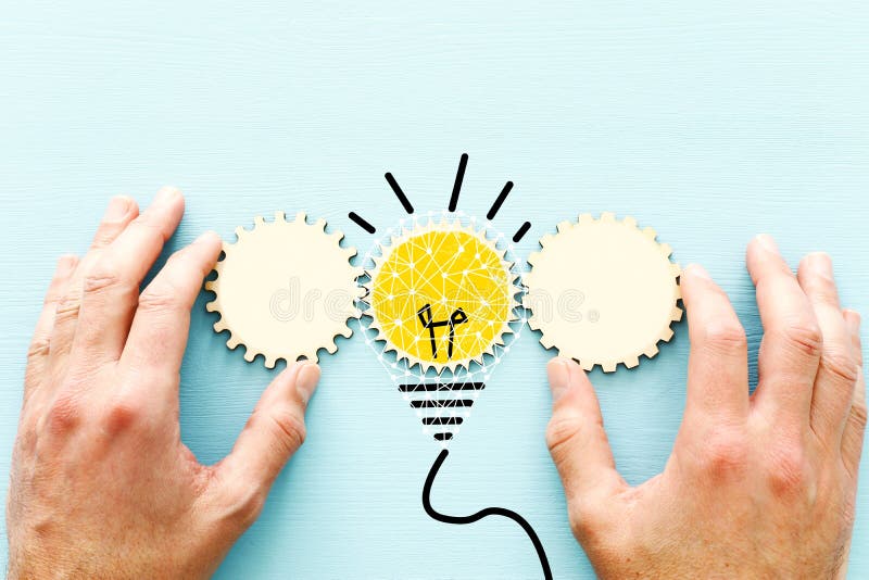 Concept Photo of Revealing an Idea, Finding the Right Solution during ...