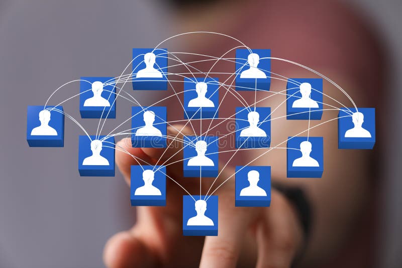 Conference Digital Network and Data Concept Team Stock Image - Image of ...