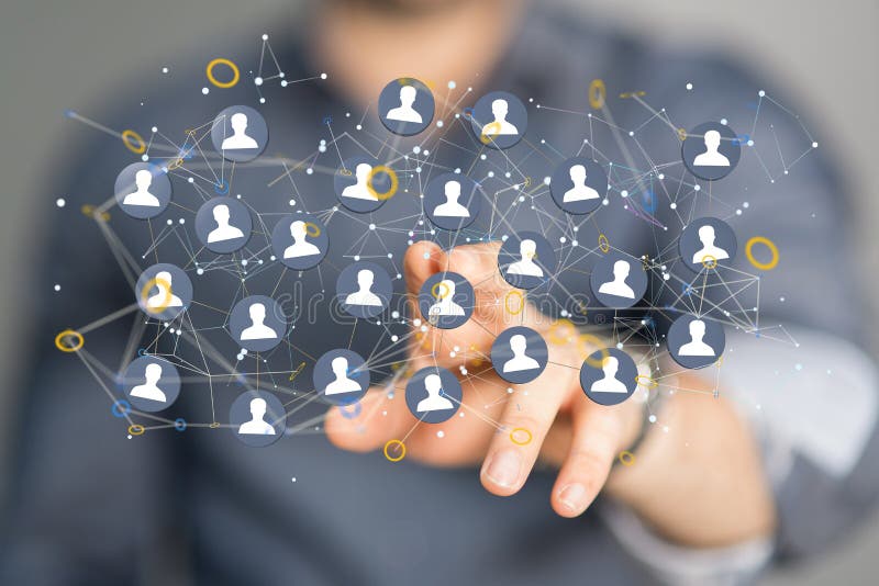 Unity Group and Teamwork Concept Stock Image - Image of media, science ...