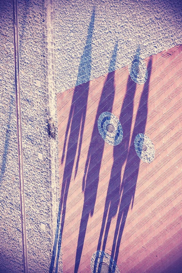 Concept Picture, Shadows of Four People Walking on Street Stock Image ...