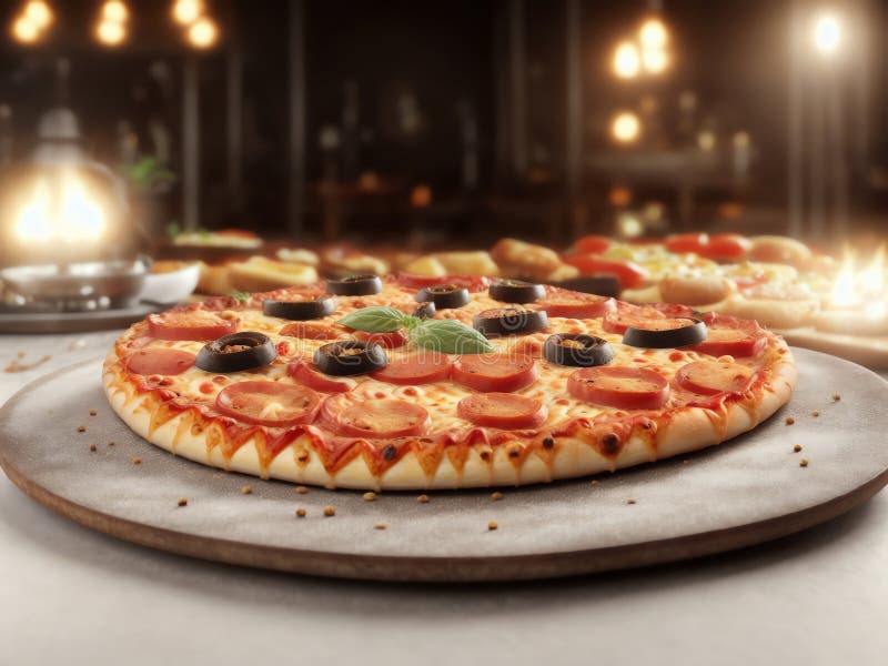 Pizza Love. a Graphic Design Masterpiece Featuring Isolated Pizza ...