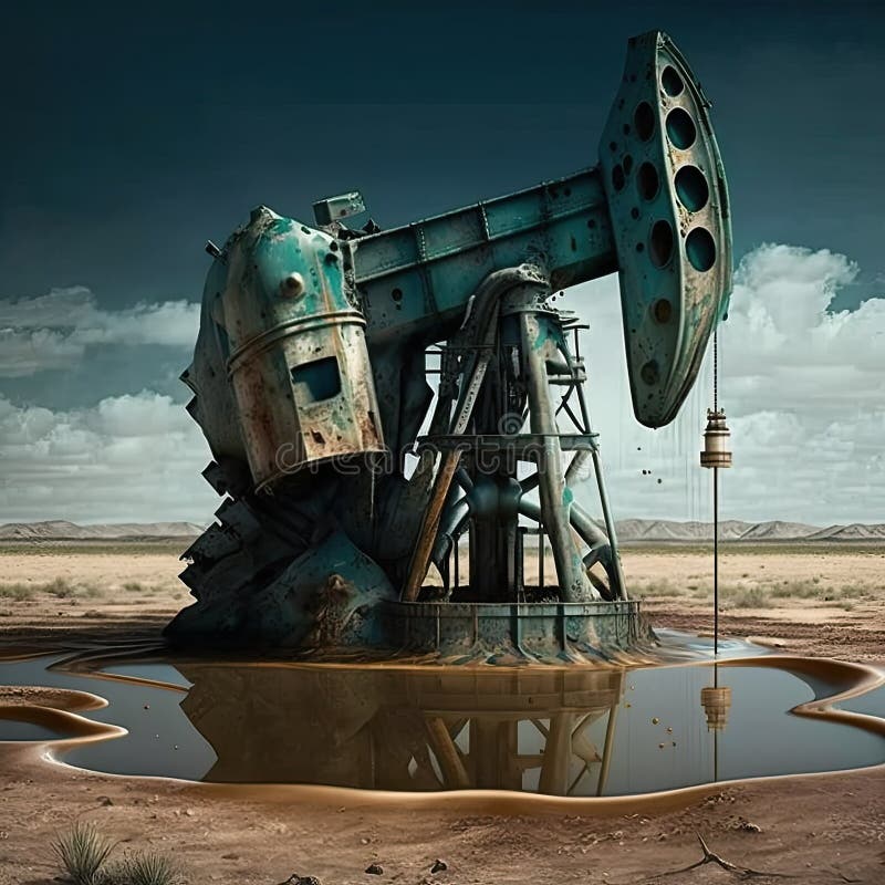 The Concept of Planet with the Oil Industry and Ecological Catastrophy ...