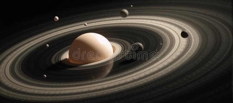 Planetesimal Formation within a Protoplanetary Disk Stock Illustration ...