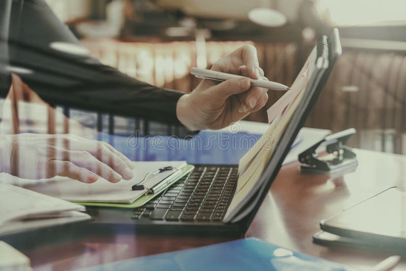 Concept of Planning and Development of Work Process Stock Image - Image ...