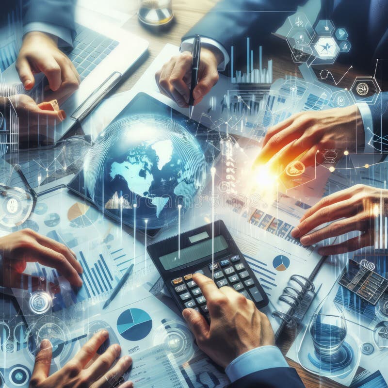 Concept Planning, Think, Analyze, Risk and Strategy in Business. Stock ...