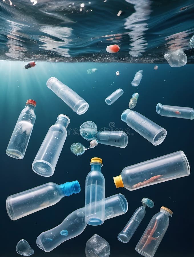 Plastic Pollution in Ocean, Problem Plastic Bottles and Microplastics ...