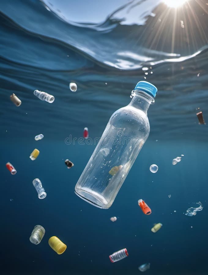 Plastic Pollution in Ocean, Problem Plastic Bottles and Microplastics ...