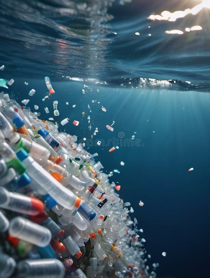 Plastic Pollution in Ocean, Problem Plastic Bottles and Microplastics ...
