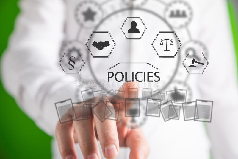 Concept of Policies. Policy Management Stock Photo - Image of finance ...