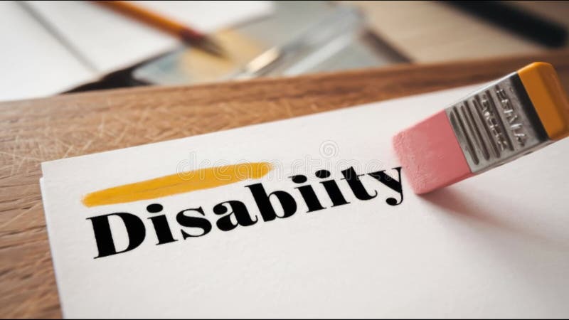 Concept of Positive Change Erasing the Word "disability" and Replacing ...