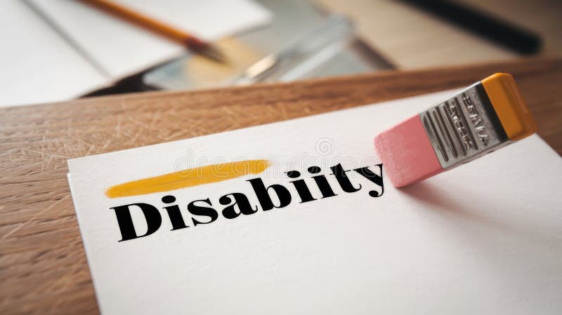 Concept of Positive Change Erasing the Word "disability" and Replacing ...