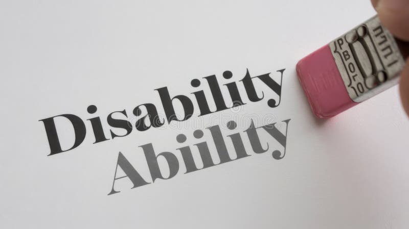 Concept of Positive Change Erasing the Word "disability" and Replacing ...