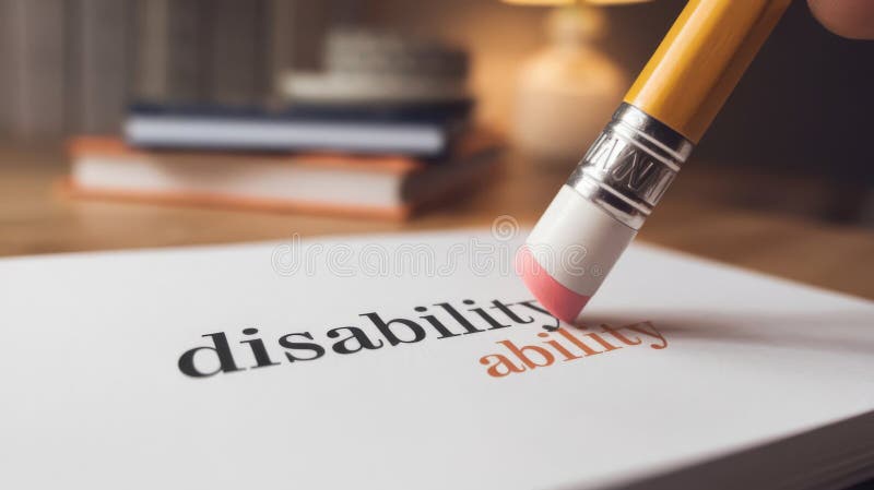 Concept of Positive Change Erasing the Word "disability" and Replacing ...