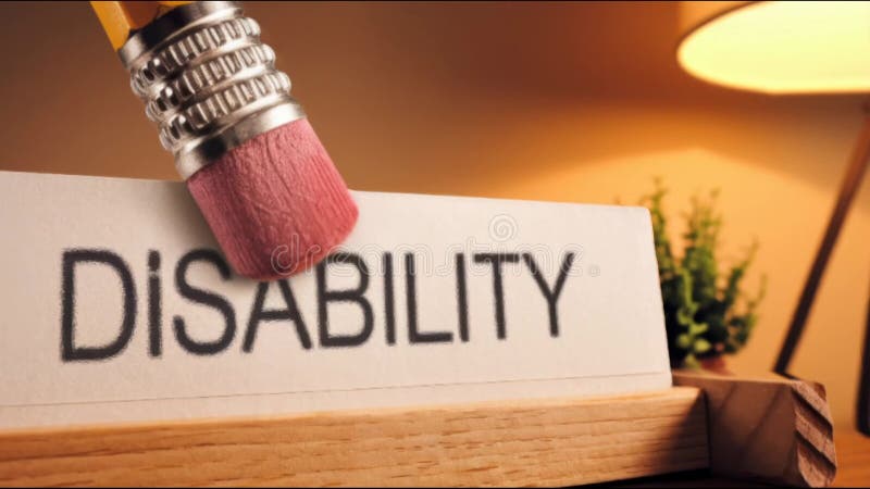 Concept of Positive Change Erasing the Word "disability" and Replacing ...