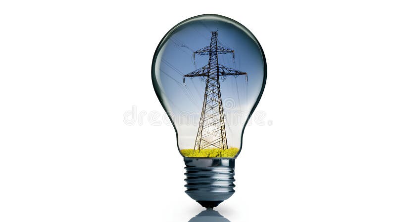 Concept: Power Problems, Power Grid Crisis, Blackout. Inside the Light ...