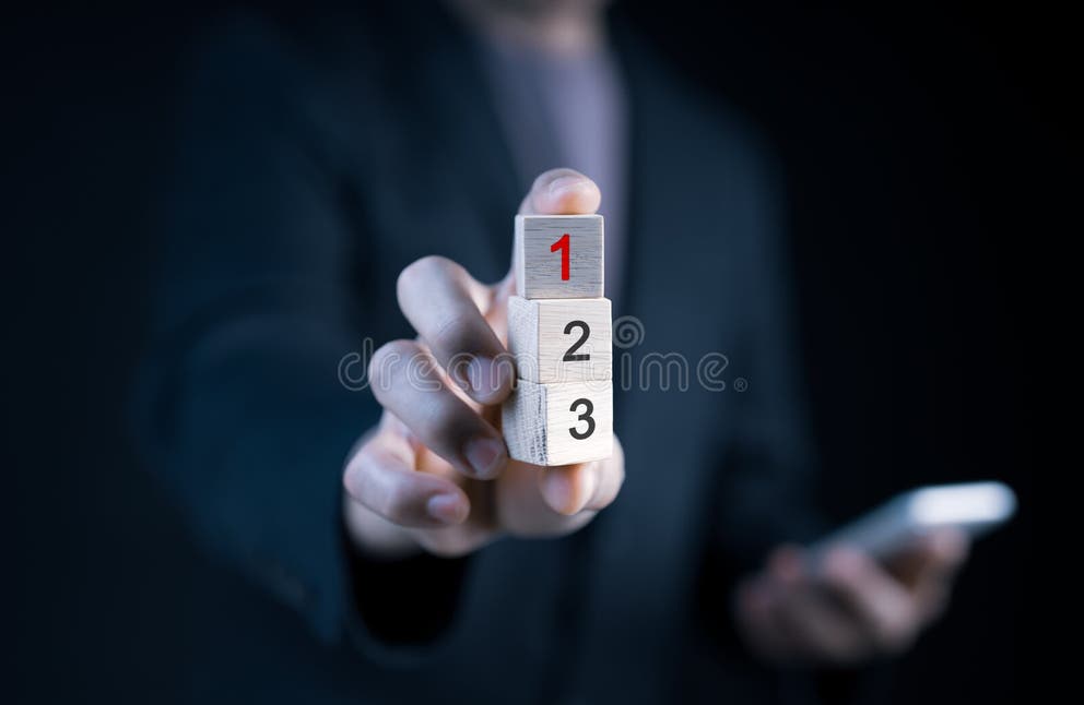 The Concept of Priority Tasks and Management. the Hierarchy of Any ...