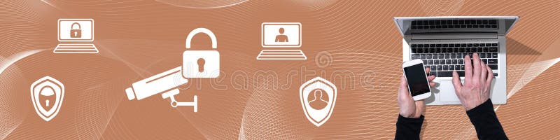 Concept of private data stock image. Image of management - 308136693