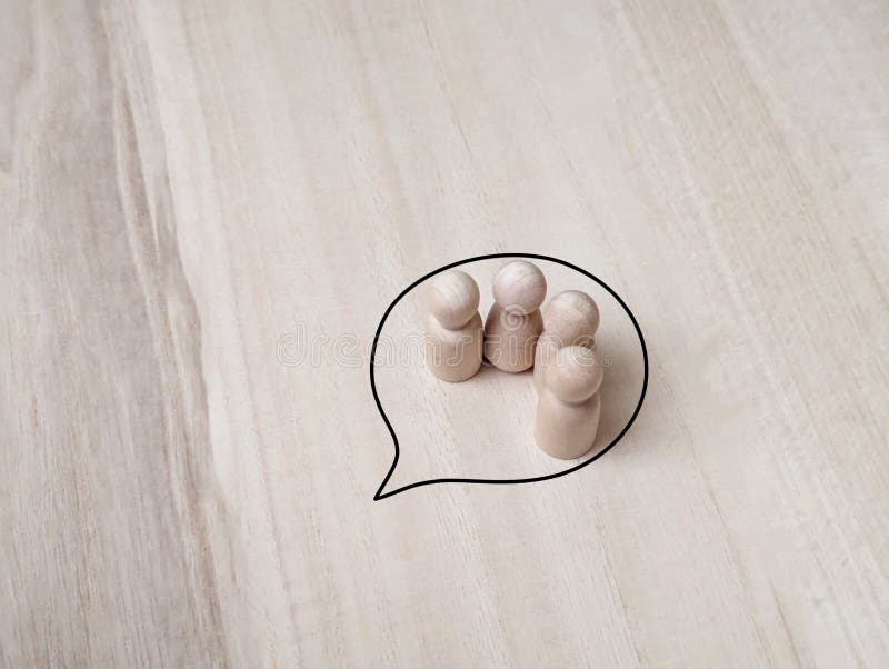 The concept of discussion stock image. Image of partnership - 333896501