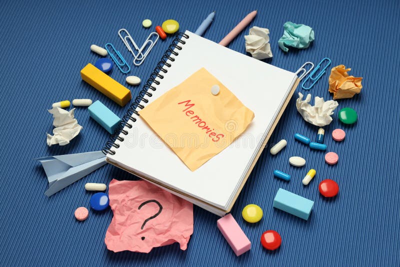 Concept of Problems with Memory Stock Image - Image of neurology ...