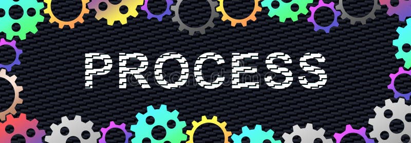 Concept of process stock illustration. Illustration of procedure ...