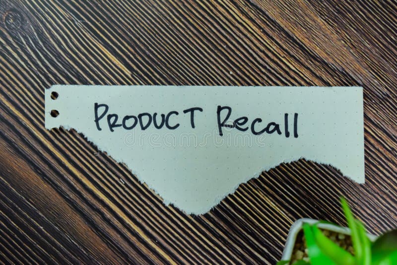 Concept of Product Liability Write on Sticky Notes with Gavel Isolated ...