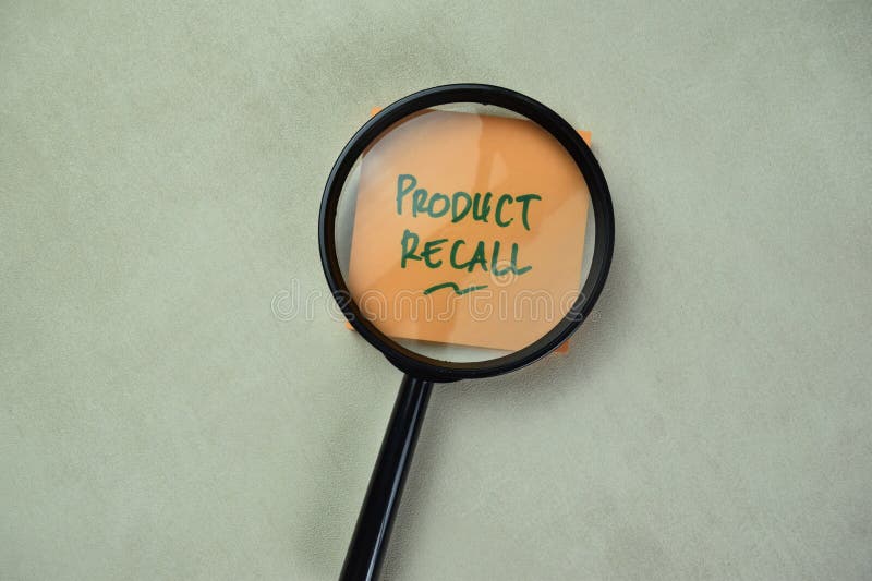 Concept of Product Liability Write on Sticky Notes with Gavel Isolated ...