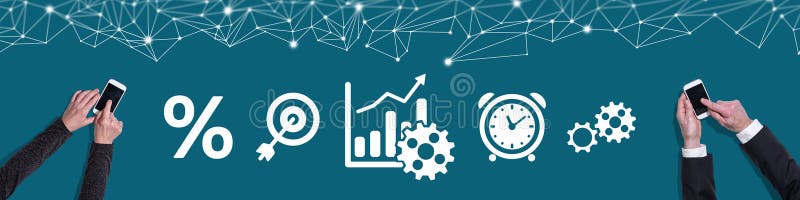 Concept of productivity stock illustration. Illustration of growth ...