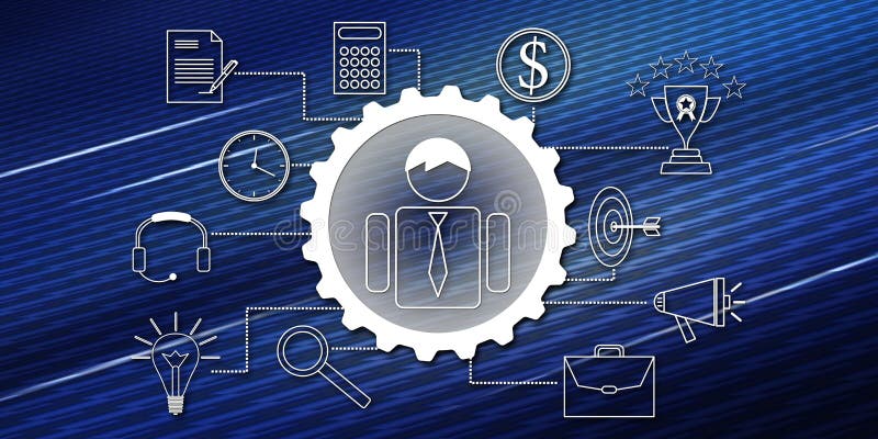 Concept of Project Planning Stock Illustration - Illustration of ...