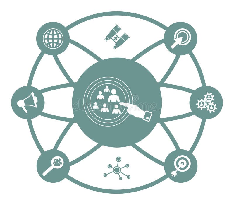 Concept of prospects stock illustration. Illustration of icon - 273936692