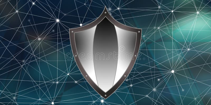 Concept of protection stock illustration. Illustration of cybersecurity ...