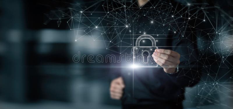 The Concept of Protection and Security Network Communications Stock ...