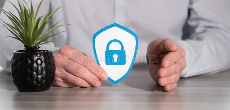 Protect and Security Concept Stock Image - Image of antivirus, password ...