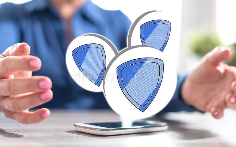 Concept of protection stock image. Image of protection - 165523217