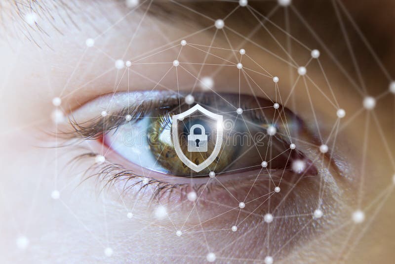 The Concept is the Protection and Vision System. Stock Photo - Image of ...