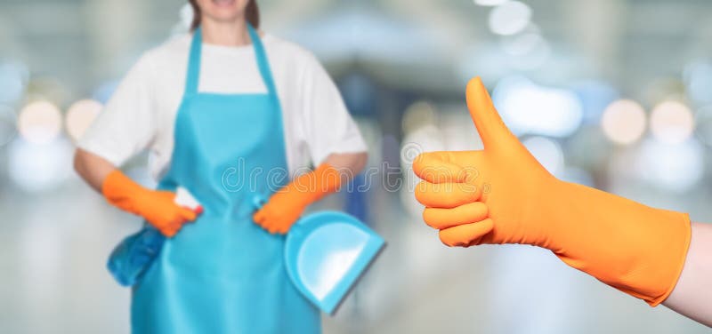Concept of Providing Quality Cleaning Services Stock Photo - Image of ...