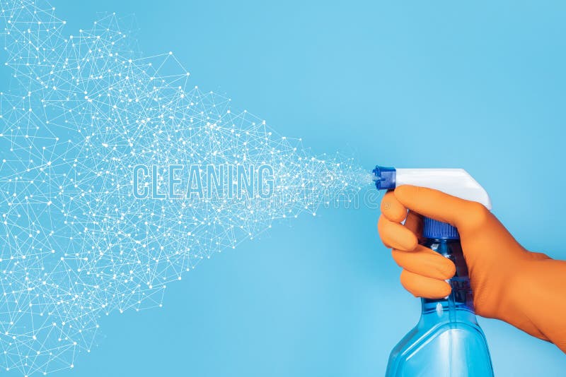 Concept of the Provision of Cleaning Services Stock Image - Image of ...
