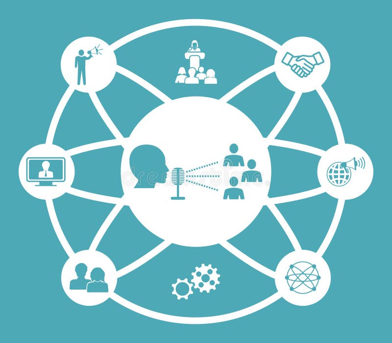 Concept of Public Relations Stock Image - Image of marketing ...