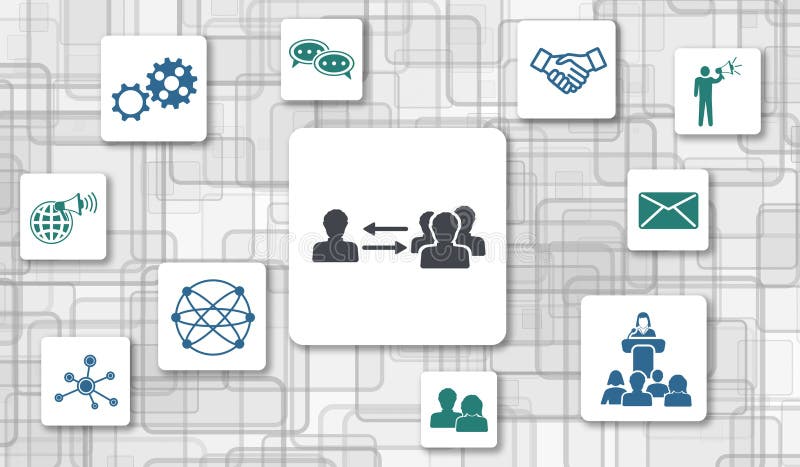 Concept of Public Relations Stock Image - Image of marketing ...